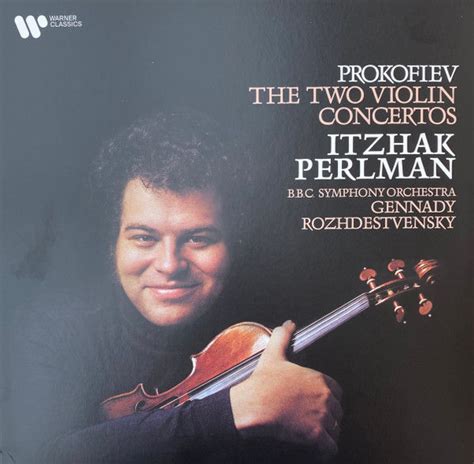 Itzhak Perlman Bbc Orchestra Rozhdestvensky Prokovief Two Violin Concertos Lp Zen Hi Fi