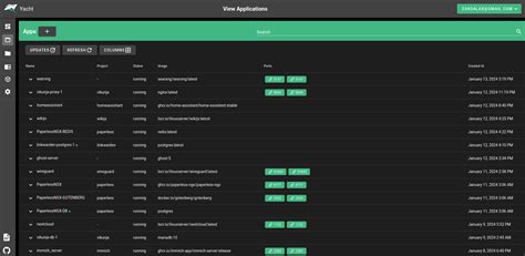 Installer Yacht Avec Docker