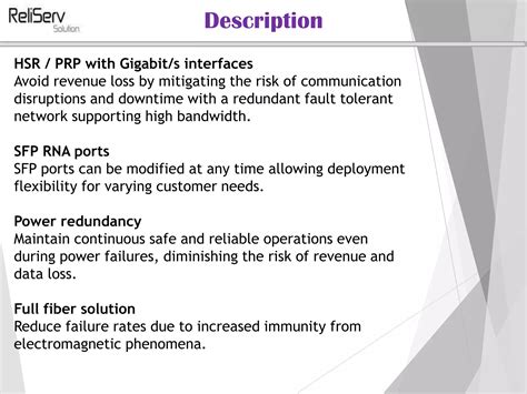 Ruggedcom Rsg909r Compact Switch Ppt Ruggedcom Rsg909r Compact Switch Ppt
