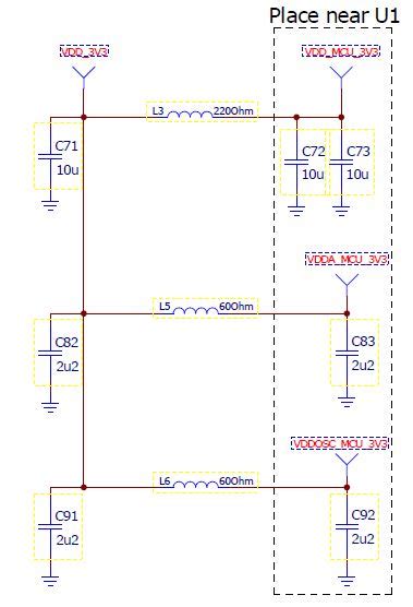 tms320f28377d f28377d vdd 3 3v power rail connection question c2000