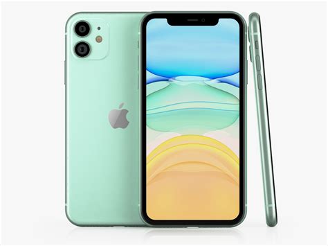 Apple Iphone 11 Color Model Turbosquid 1450083