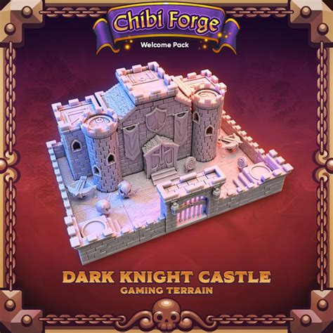 3d Printable Chibi Forge Welcome Pack By Titan Forge Miniatures