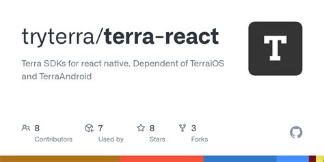 GitHub Tryterra Terra React Terra SDKs For React Native Dependent Of TerraiOS And TerraAndroid