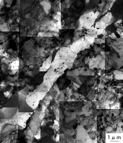 Tem Micrograph Of Grade 91 After Creep Rupture Testing For 34141 Hrs Download Scientific
