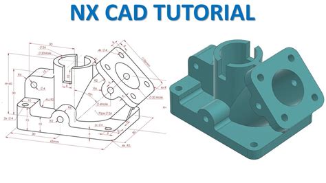 nx cad tutorial 110 3d model design basic beginners youtube