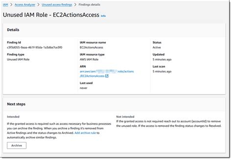IAM 액세스 분석기 업데이트 사용되지 않는 액세스 찾기 배포 전 정책 확인 Amazon Web Services 한국 블로그