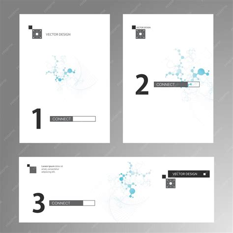 Premium Vector Molecule Structure Interconnection Network Technology Template Vector