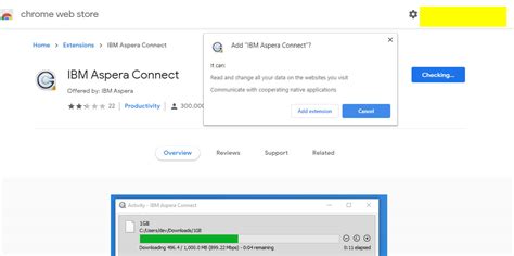 Installing The Aspera Connect Chrome Extension Block Fin Tech