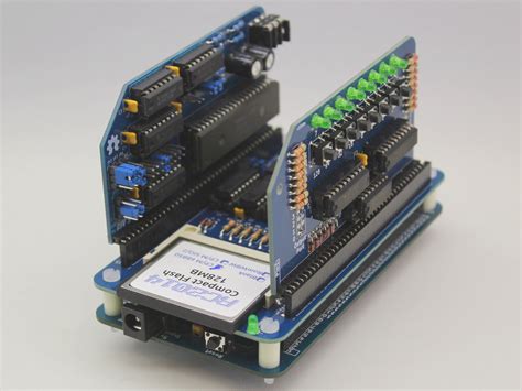 Digital I O Module Add Button Input And LED Output To Your Z80 Kits