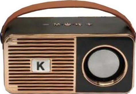 Ραδιόφωνο K25 Φορητό Χειρός Ψηφιακό Επαναφορτιζόμενο με Σύνδεση Bluetooth And Fm Μαύρο Shopflix Gr
