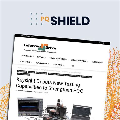 Keysight Technologies Unveils New Tool For Hardware Security Pqshield