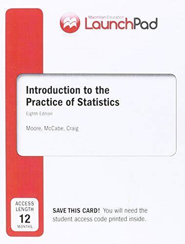 Launchpad For Moores Introduction To The Practice Of Statistics 12