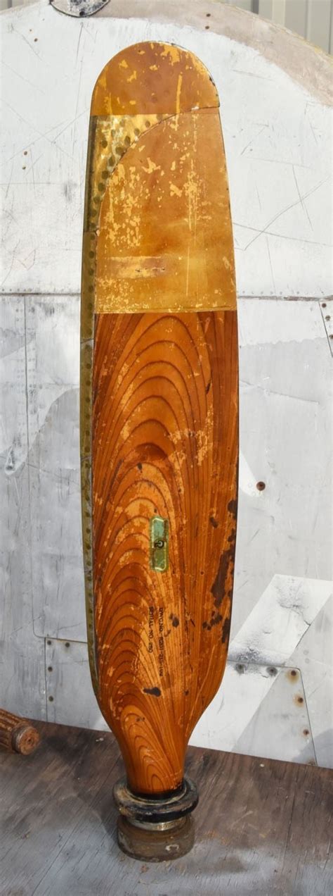 54 Beechcraft Beech Roby R201 215 102 Wooden Airplane Propeller Blade