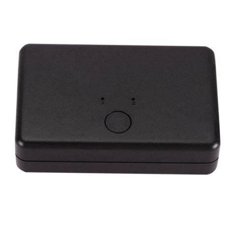 2x Mini 2 Port Rj45 Lan Hub Network Switch Box Computer Ethernet Internet Adapter Rj45 Splitter