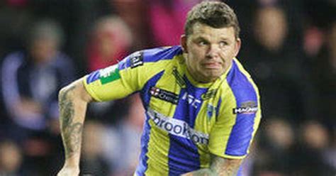 Lee Briers Back From Brink Daily Star