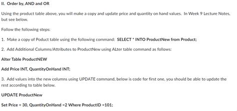 Solved Instructions I JOINS Using The Tables You Created Chegg