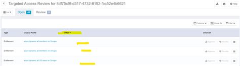 Adding New Columns To Targeted Certification Iiq Discussion And Questions Sailpoint