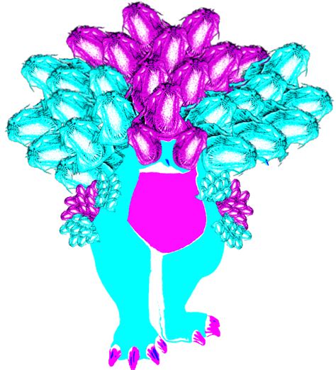 83 Headed Demon Barney By Del33333 On Deviantart