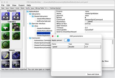 Command Based Programs With RobotBuilder FirstMnCsa