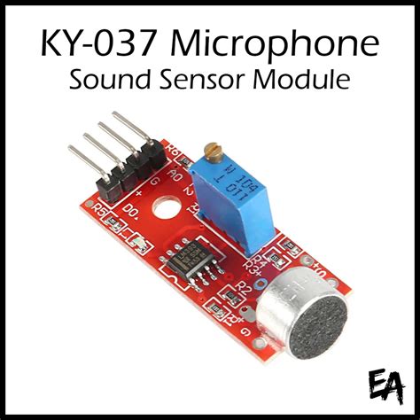 Ky 037 Microphone Sound Sensor Module Shopee Malaysia