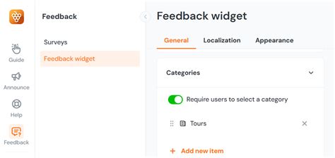 feedback widget overview product fruits help center