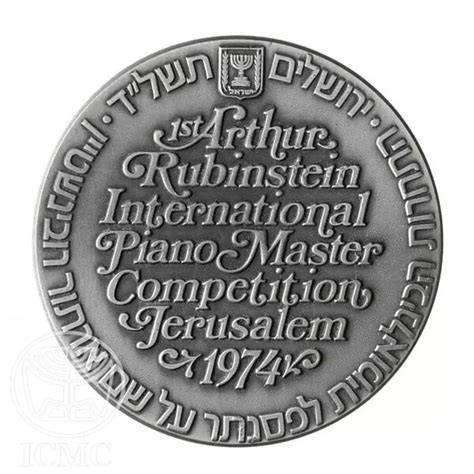 State Medal Second Arthur Rubinstein International Piano Master