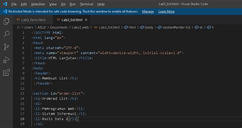 Github Nelviana Lab Web