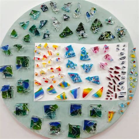 Fused Glass Tutorial Fusing And Using Glass Blobs Puddles Dots Etsy