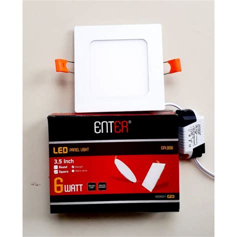 Jual Lampu Panel Led 6w Kotak Inbow Shopee Indonesia