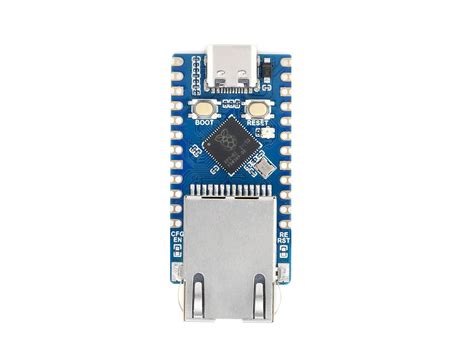 waveshare rp2040 eth mini development board rp2040 ethernet port module