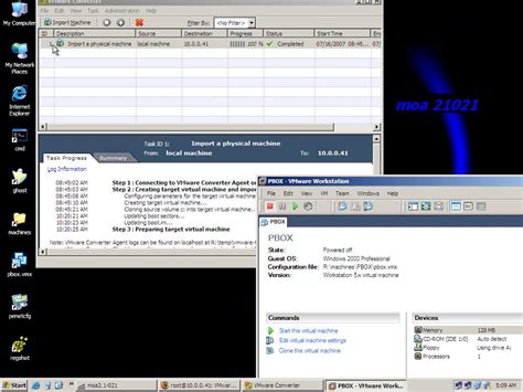 Cold Clone Cd With Explorer Shell And Vmware Workstation Vcenter