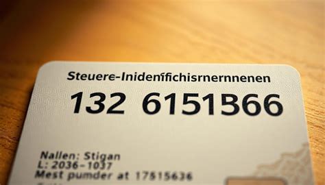 Steuer Id Auf Dem Personalausweis Finden