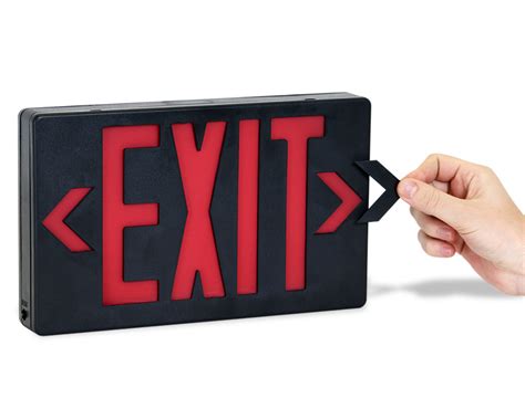 Battery Exit Signs UL924 Approved