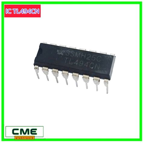 Jual Ic Pwm Tl494cn Tl494c Tl494 Ic Controller Kualitas Baik Shopee