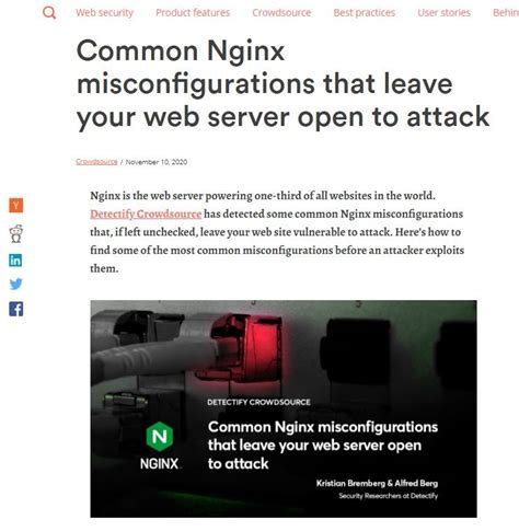 Severe Nginx Flaws Expose Websites Around The World To Dangerous Cyberattacks
