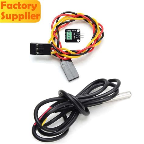 Jual Tanpa Ongkir Ds B Modul Sensor Temperatur Anti Air Terminal Adapter Untuk Arduino Di