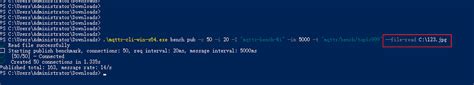 使用mqttx cli发布消息时异常 mqttx emq 问答社区