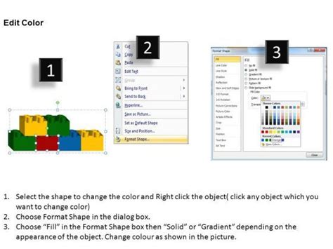 PowerPoint Slide Designs Chart Lego Blocks Ppt Backgrounds