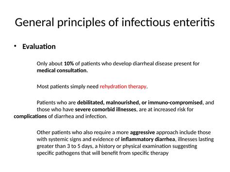 Infectious Enteritis And Food Poisoningpptx