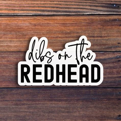 Redhead Stickers Etsy Redhead Stickers Etsy