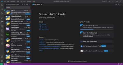 Hướng dẫn chạy chương trình Python trên Visual Studio Code Cao Đẳng FPT Polytechnic