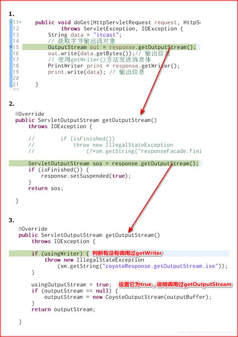 4 1 Getoutputstream或getwriter发送响应消息体及分析为什么不能同时使用 Csdn博客