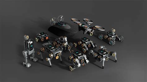 Un Kit Pour Assembler Votre Robot De 7 Façons Différentes
