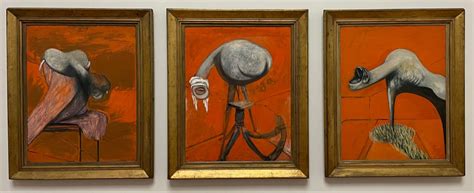 Francis Bacon Triptych Painting Francis Bacon Art