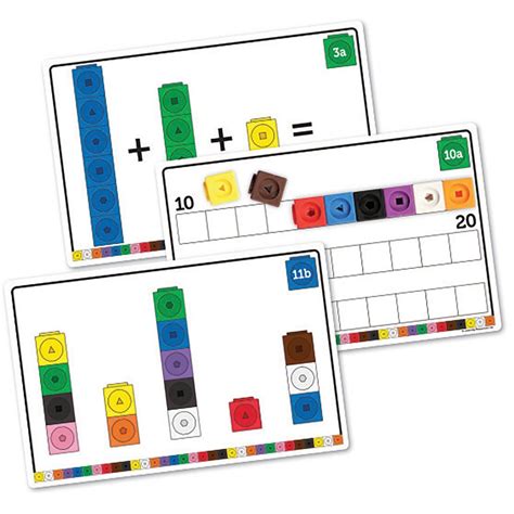 Learning Resources Mathlink Cubes Early Math Activity Set Buy Online At Shopsmart
