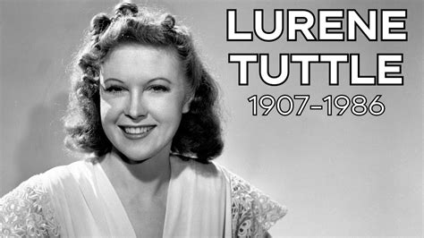 Lurene Tuttle 1907 1986 Youtube