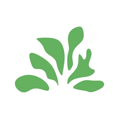 Algae Plant Abstract Vector Element 42157143 Vector Art At Vecteezy