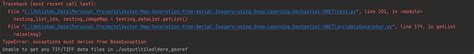 Train Function Error While Running Train Py Issue 20 ManishSahu53 Vector Map Generation