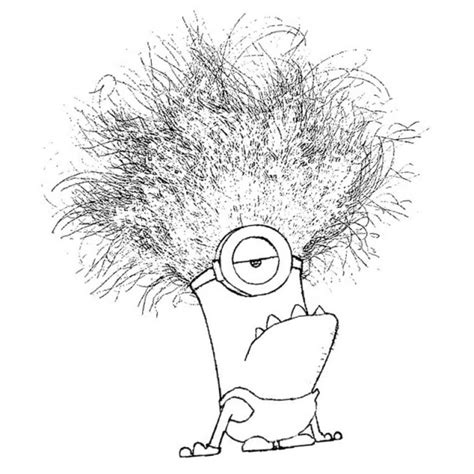 Monster Minion Coloring Pages