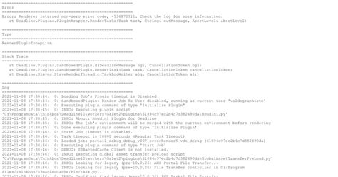 houdini redshift non zero error code 536870911 deadline aws